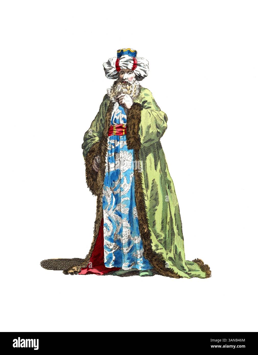 Historical clothing, fashion history, clothing of the Iman of the Great ...