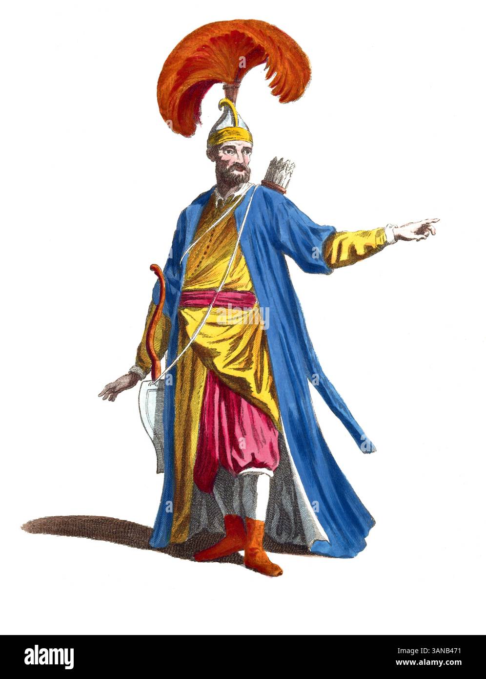 Historical clothing, fashion history, clothing of the bodyguard of the ...