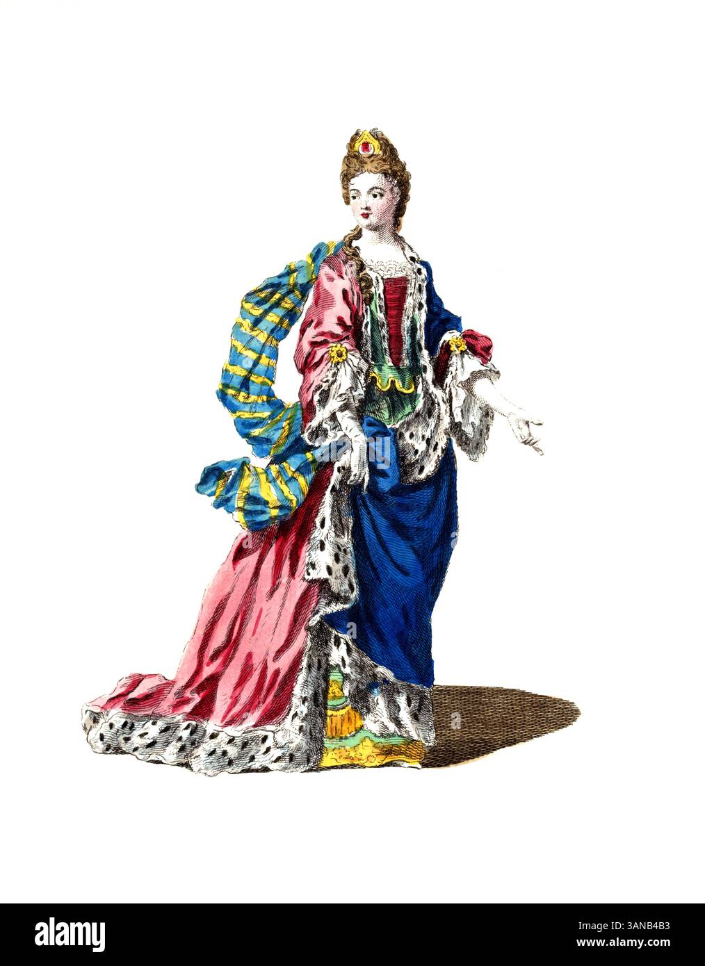 "Historical clothing, fashion history, clothing of the Princess of ...