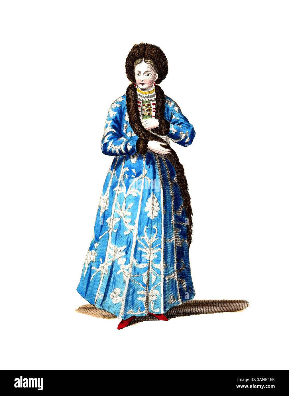 Historical clothing, fashion history, clothing of the Princess of ...