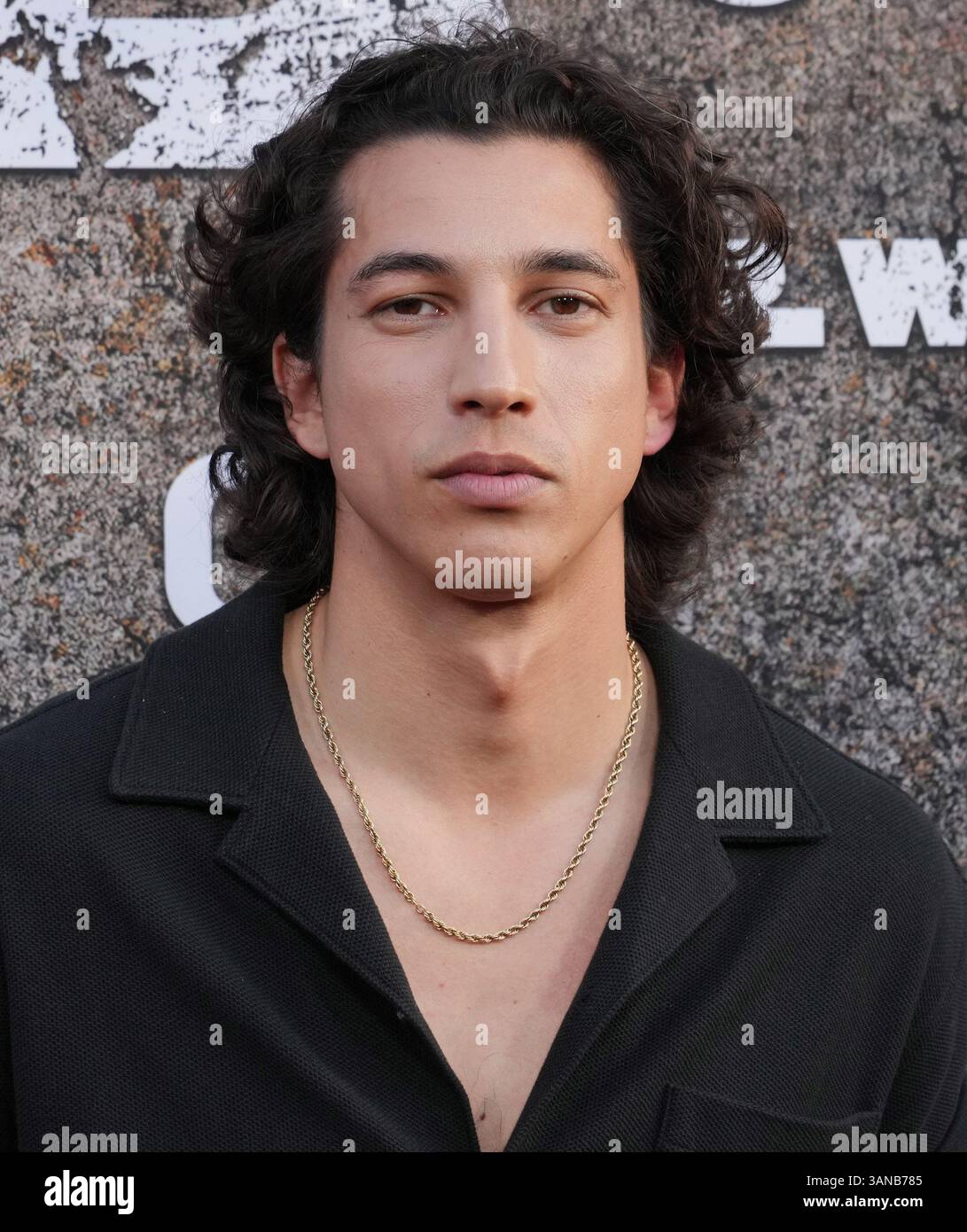 Los Angeles, USA. 14th Apr, 2025. Benjamin Norris arrives at the ...