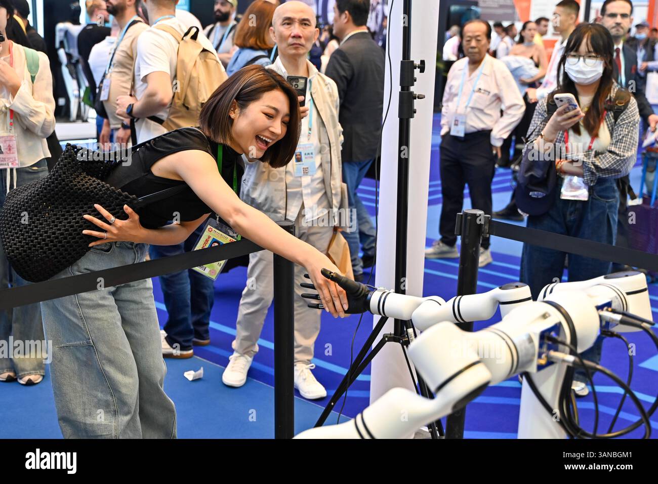 Guangzhou,China.15th April 2025. The 137th edition of the China Import and Export Fair, also ...