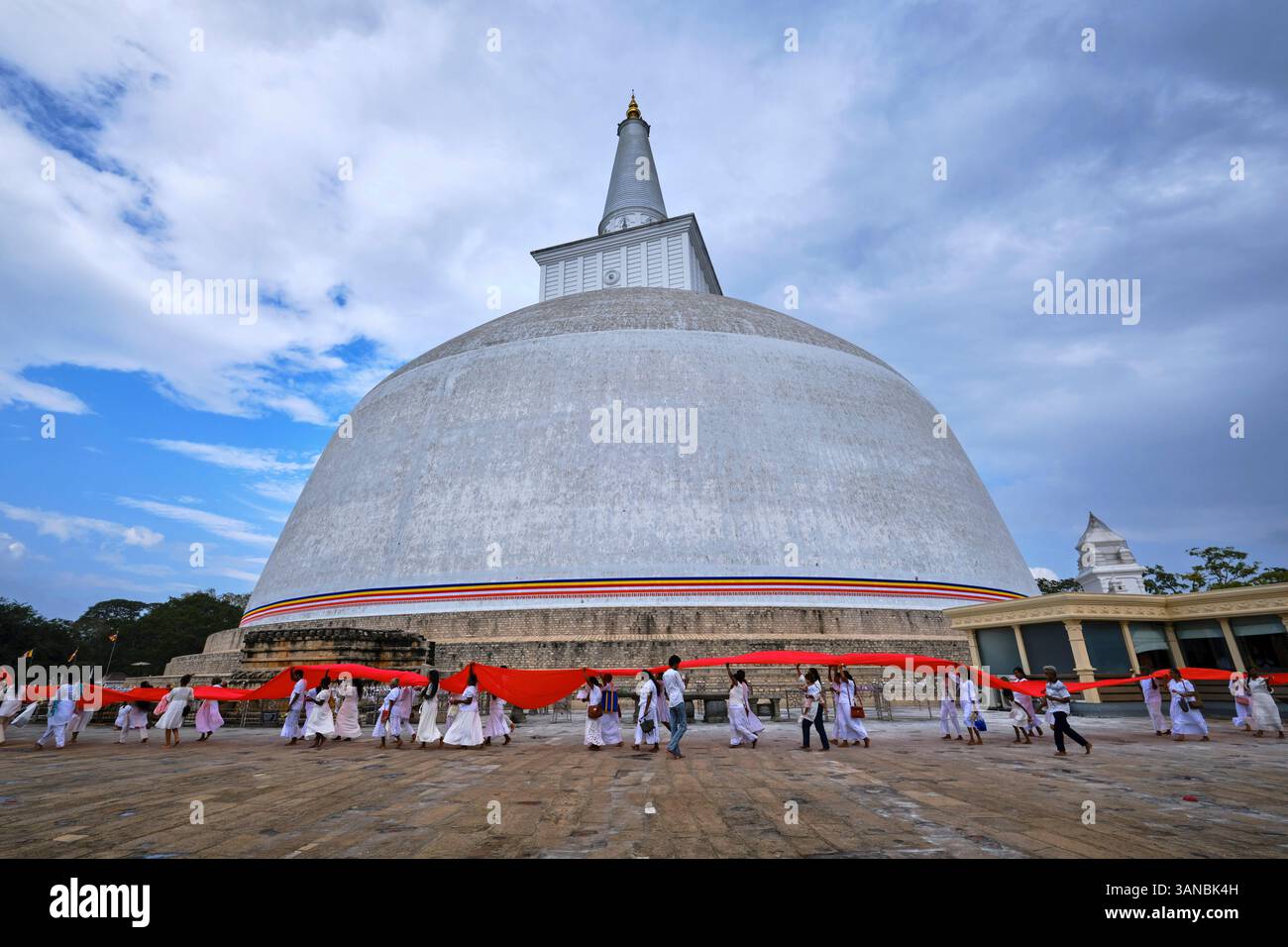 Sri Lanka, North Central Province, Anuradhapura, capital of Sri Lanka in the 3rd century BC ...