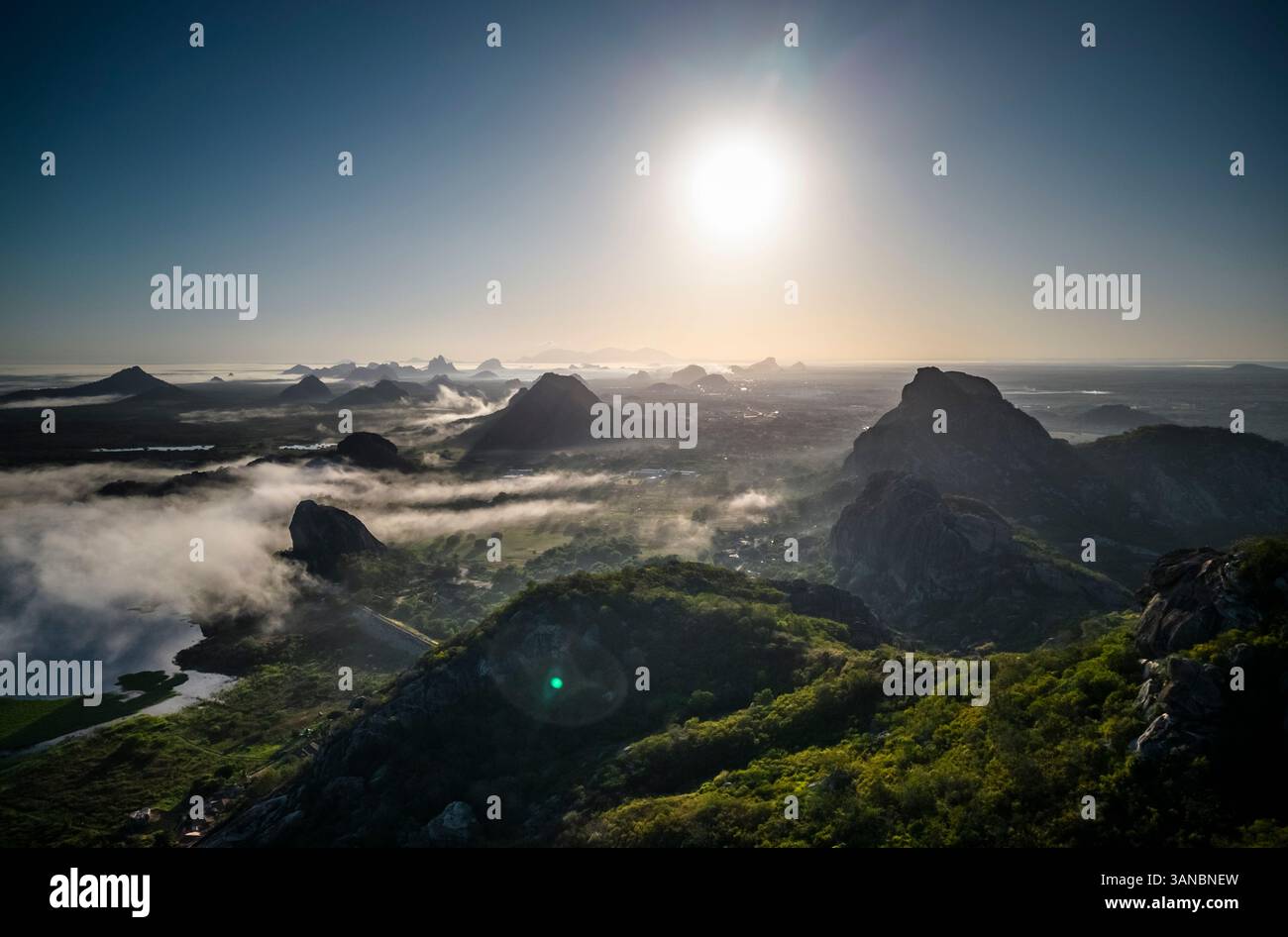 Aerial view of Chicken Mountain, Quixada, Brazil Stock Photo - Alamy
