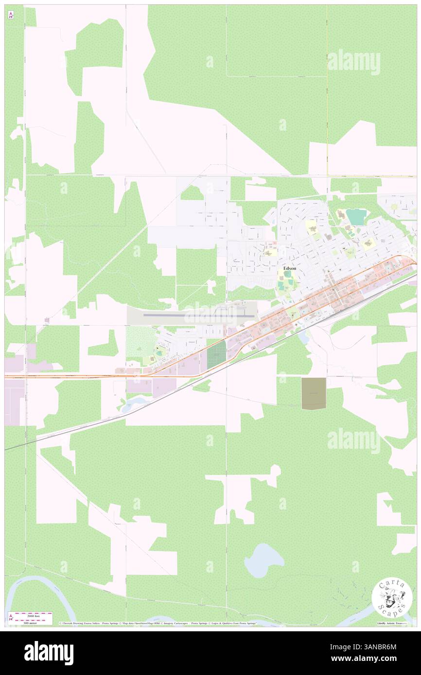 Edson Airport, , CA, Canada, Alberta, N 53 34' 44'', S 116 27' 43 ...