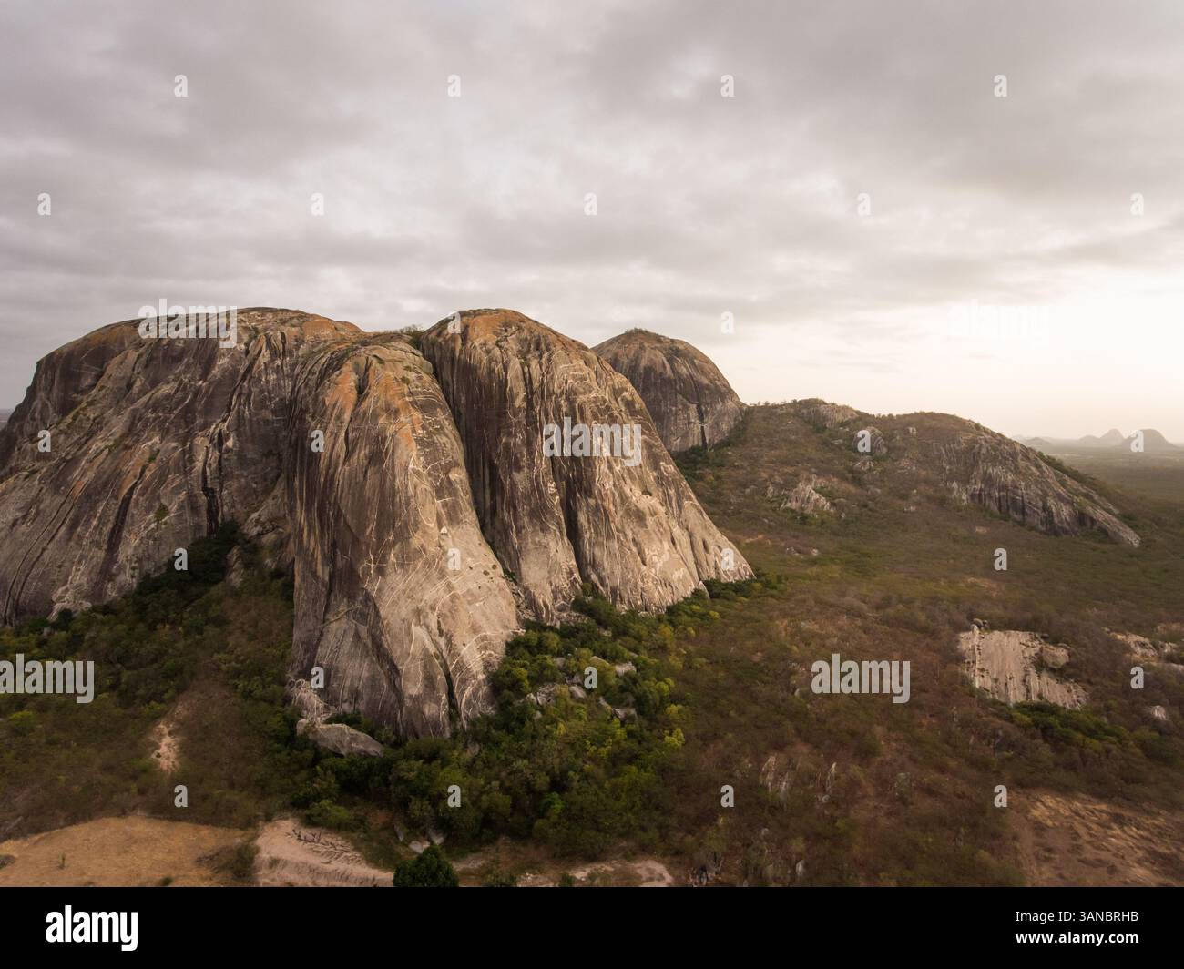 Aerial view of landscape in the region of Ceará, Brazil Stock Photo - Alamy
