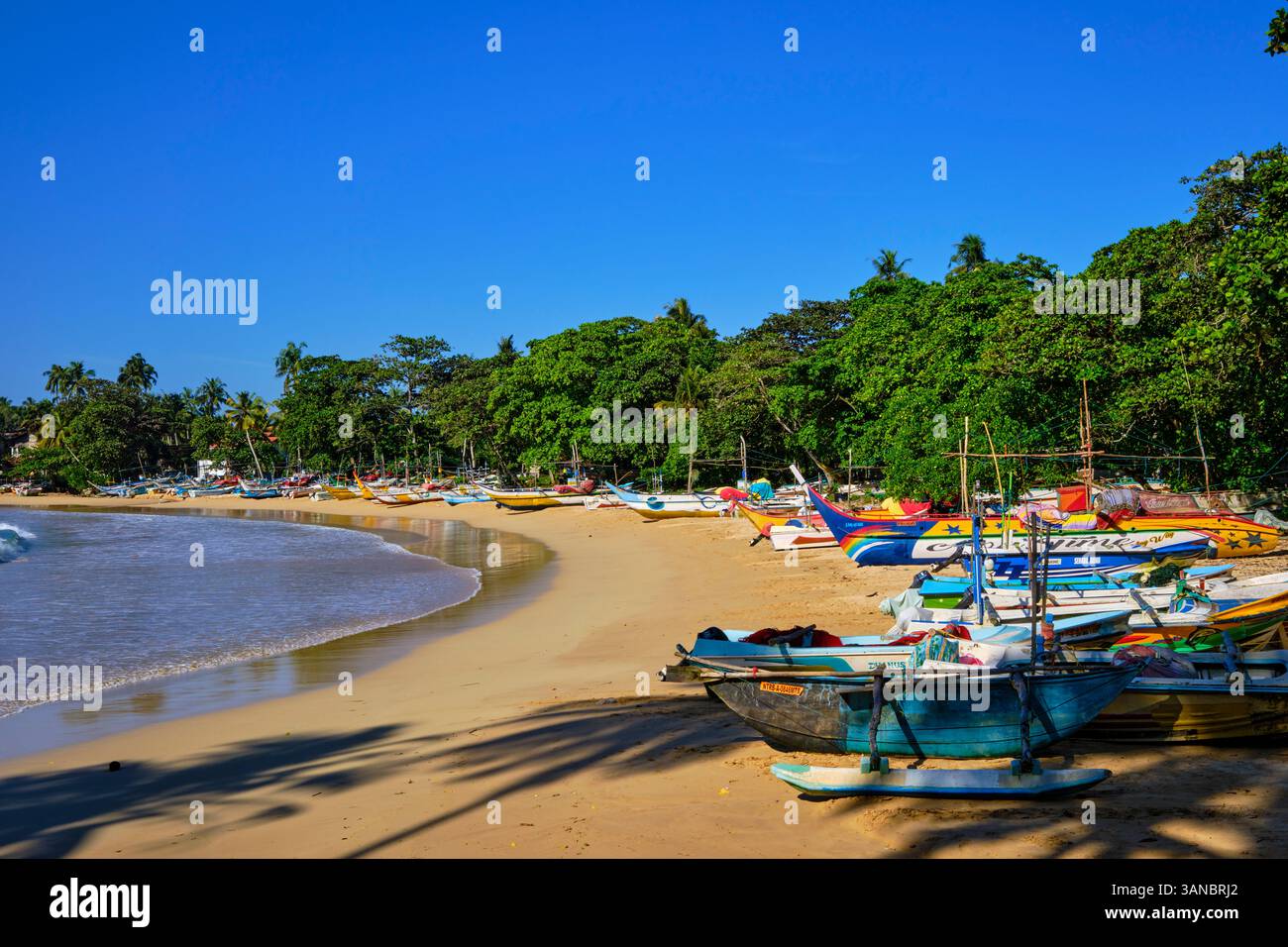 Sri Lanka, province du sud, district de Matara, village de Dondra ...