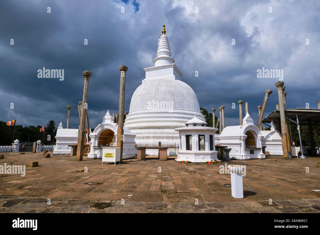 Sri Lanka, North Central Province, Anuradhapura, historic capital of ...