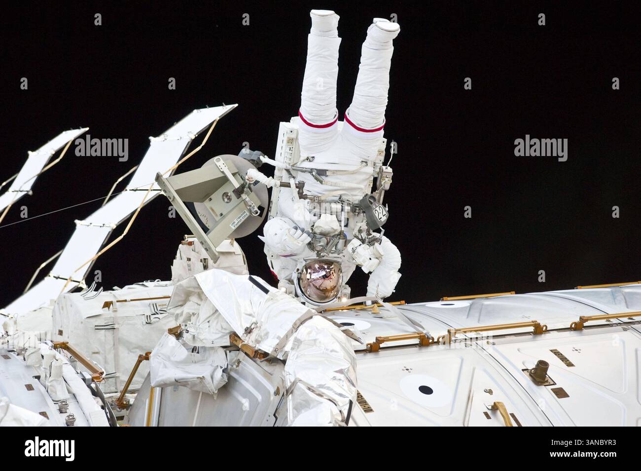 Apr 15 2010 Discovery Space During The STS 131 Mission s First