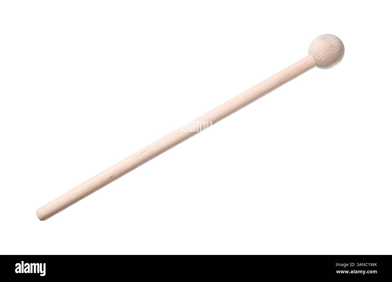 Xylophone mallet isolated on white. Child's musical instrument Stock ...
