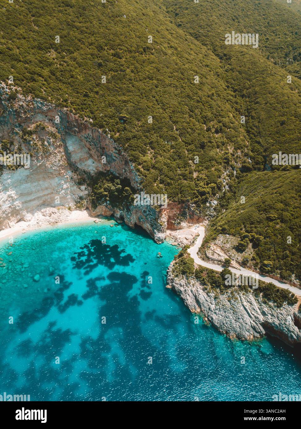 Aerial view of the bay of pelagos zante greece Stock Photo - Alamy