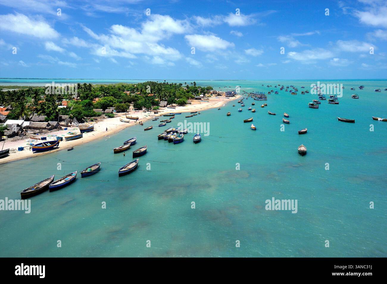Aerial view floating villages hi-res stock photography and images - Alamy
