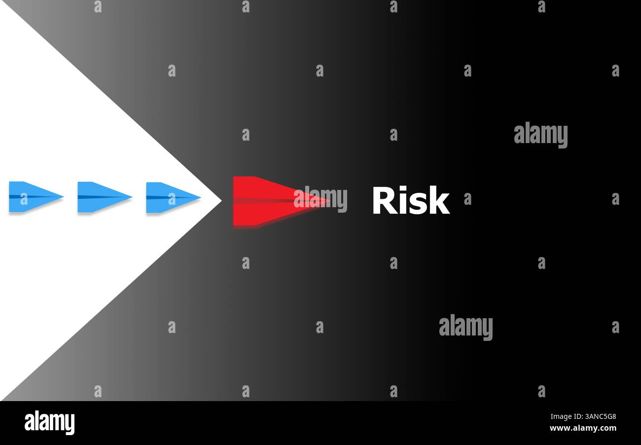 RISK management, Risk avoidance in business concept, Reduction and ...