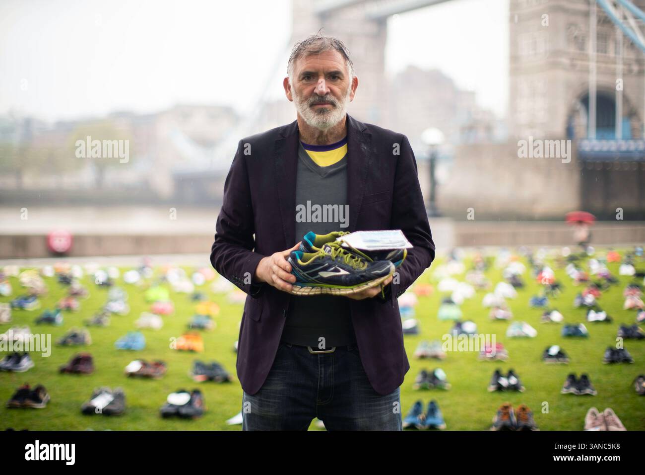 Emmerdale actor Tony Audenshaw poses for a photo as he unveils ...
