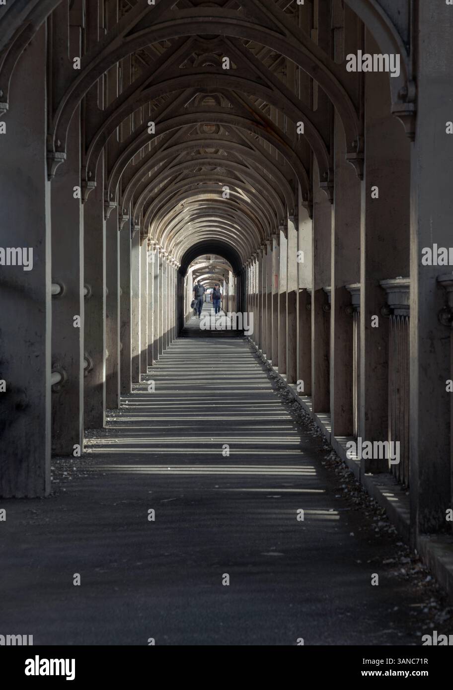 Newcastle, UK - Apr 11, 2025 - Perspective of Structural steel design ...