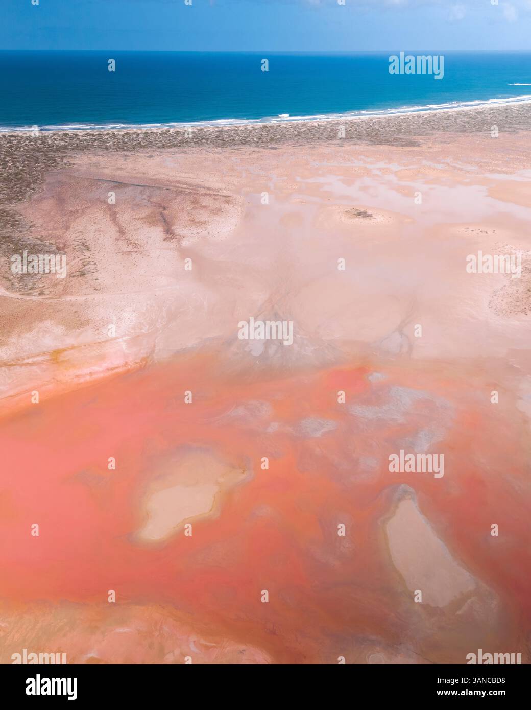 Aerial landscape view hutt lagoon hi-res stock photography and images ...