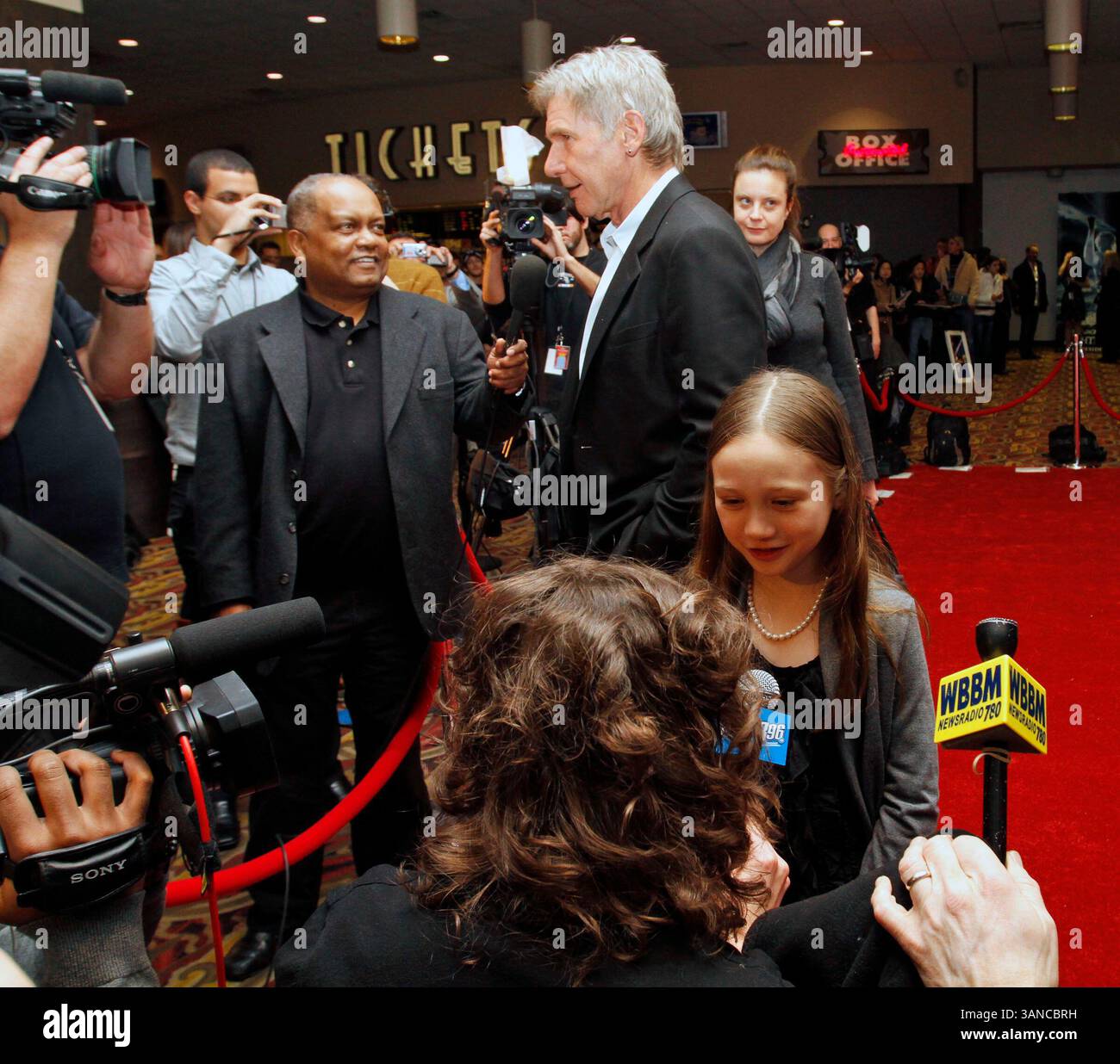Jan 12, 2010 - Chicago, Illinois, USA - Actor HARRISON FORD and actress ...