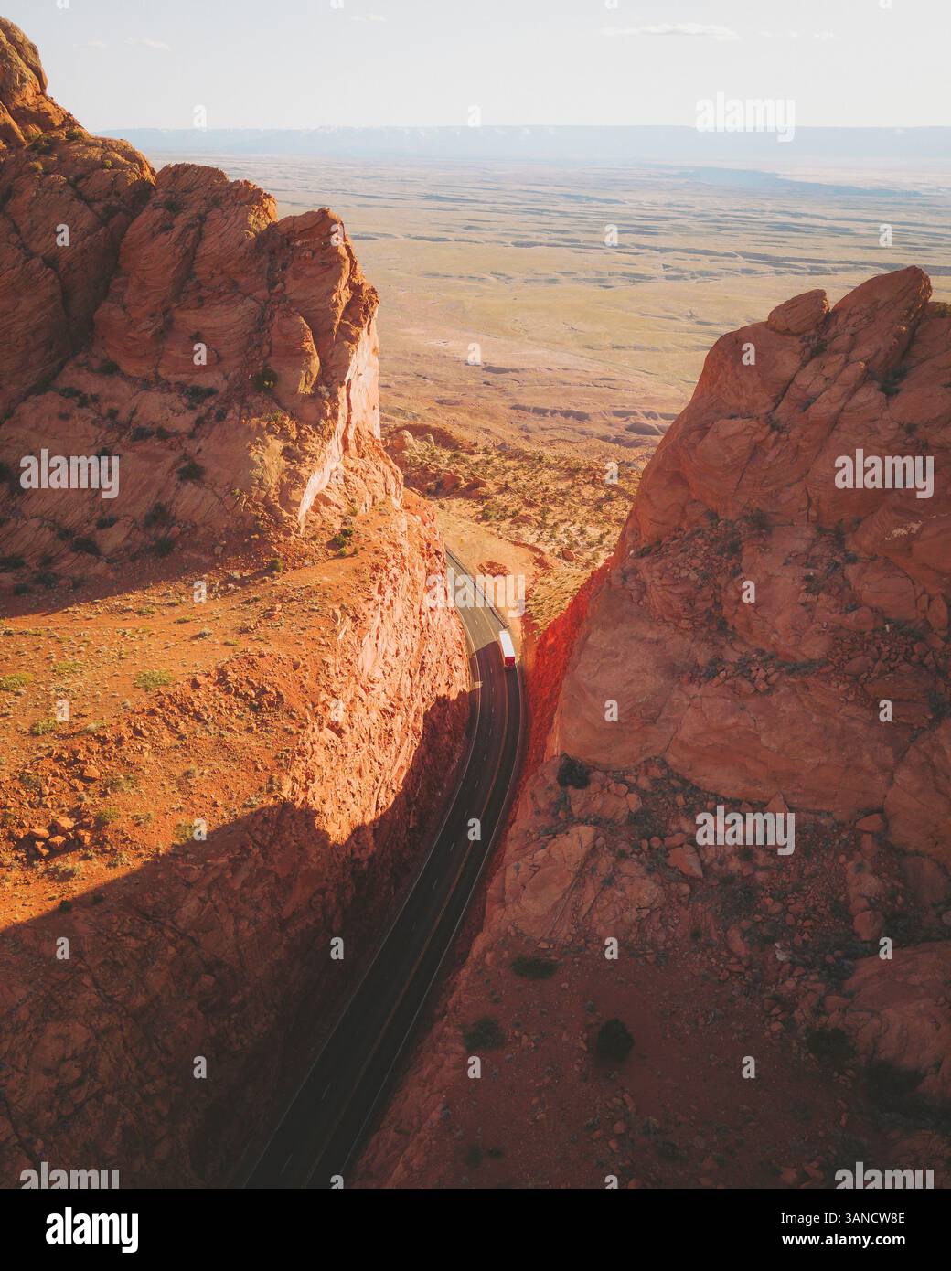 Aerial view antelope pass hi-res stock photography and images - Alamy