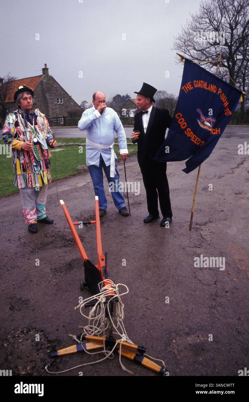Plough Monday, Goathland Plough Stots. North Yorkshire. The Gentleman ...