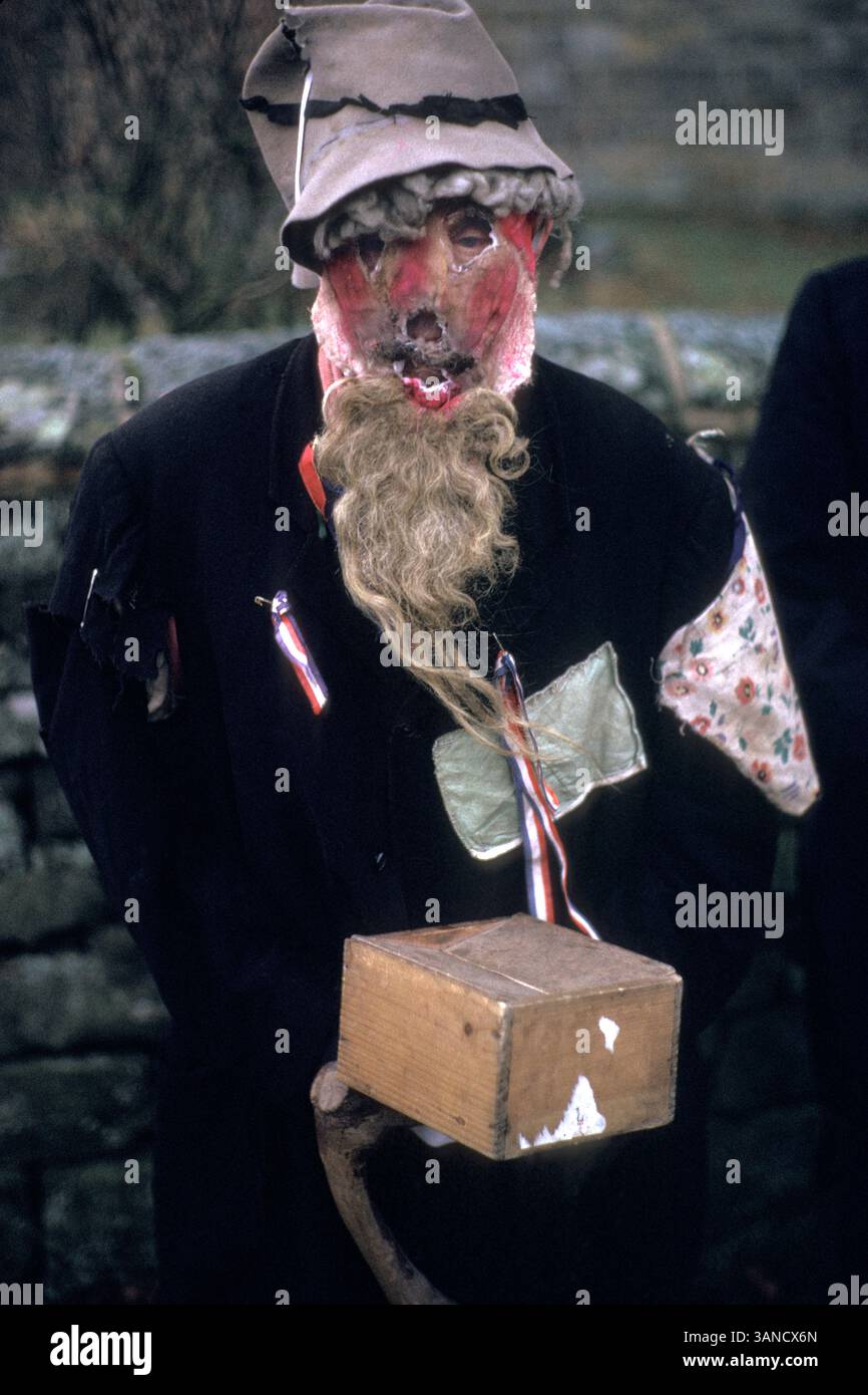 Old Issac the Old Man, a traditional character, part of the Goathland ...