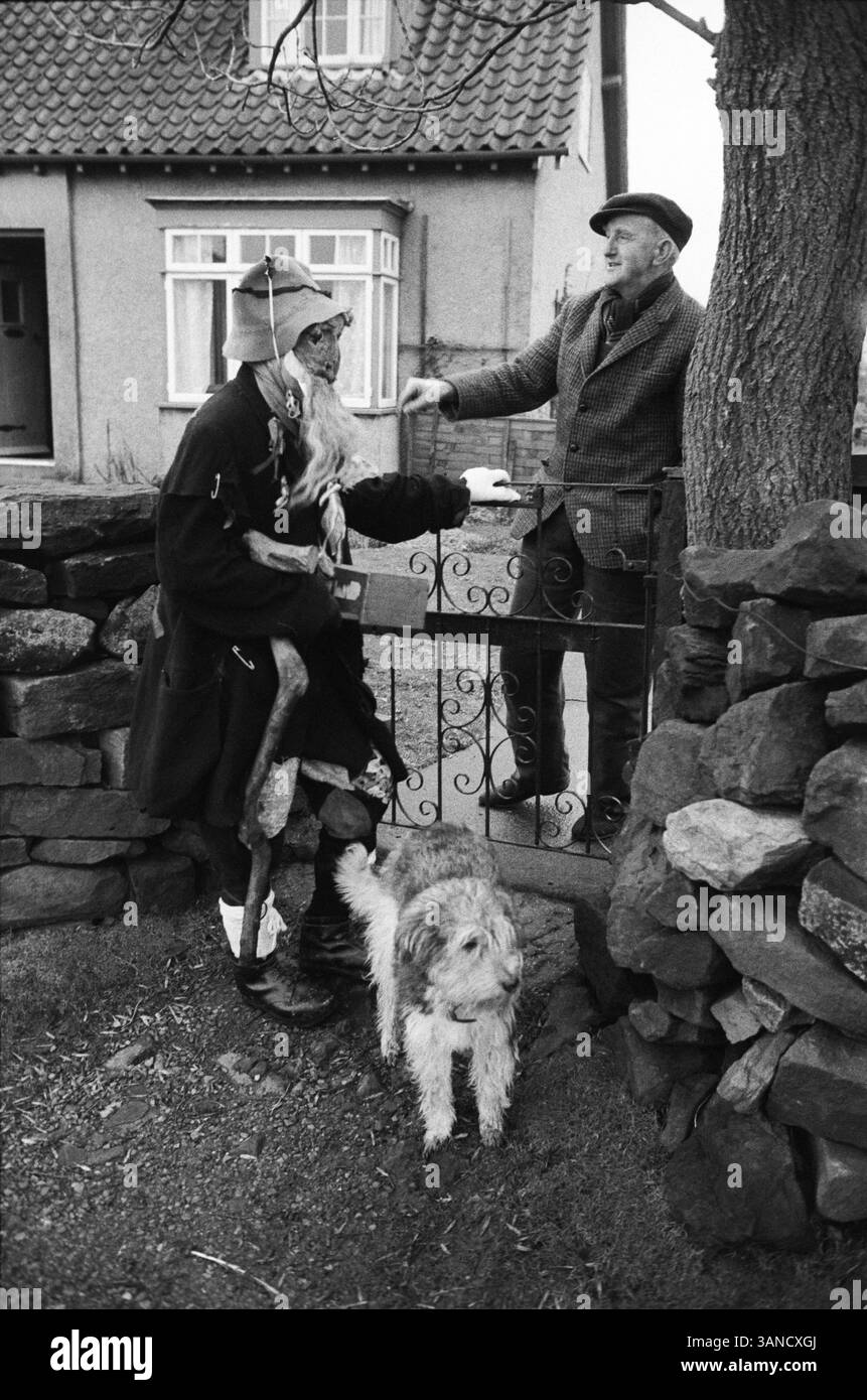 Goathland Plough Stots. Old Isaac who part of the Plough Stots team ...