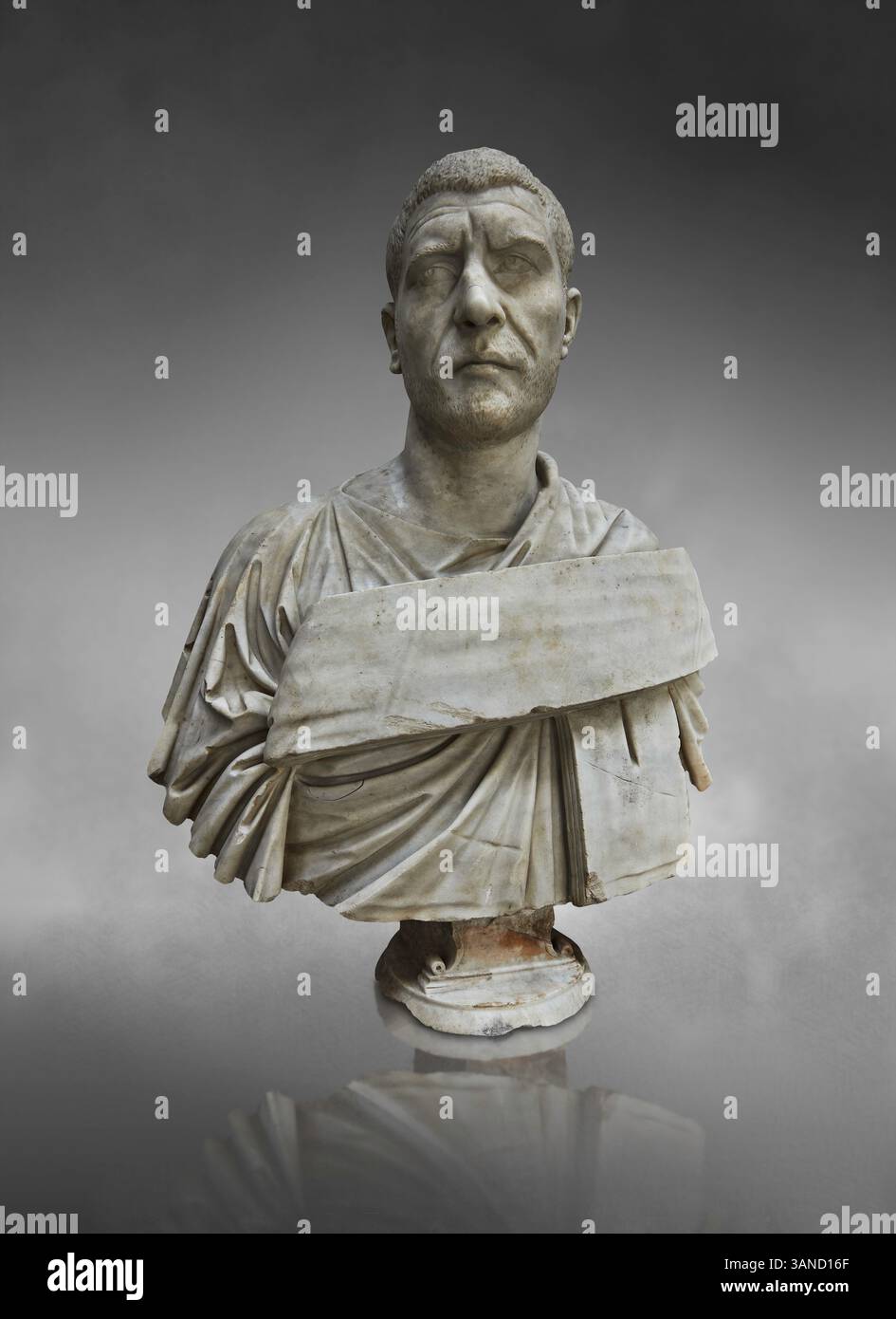 Roman emperor philip the arab sculpture hi-res stock photography and ...