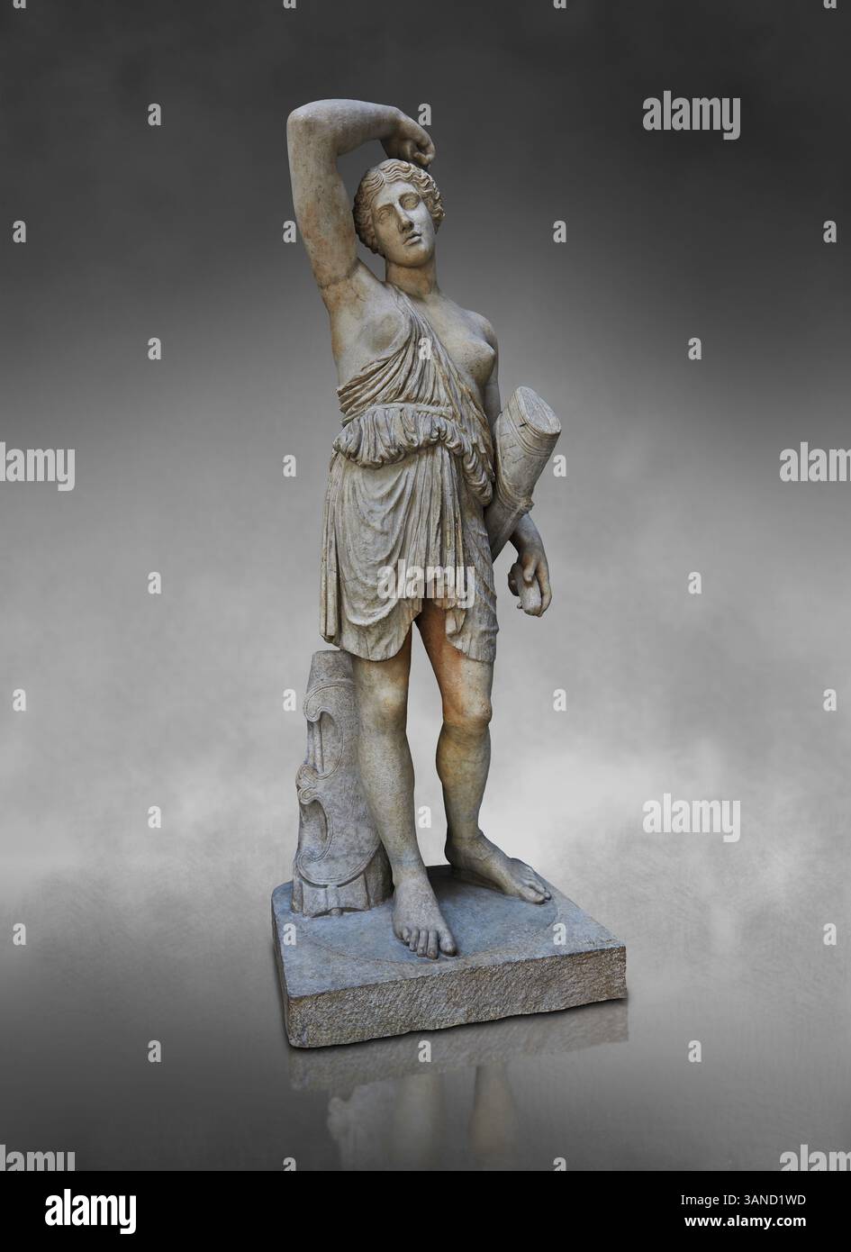 Roman statue of a wounded Amazon, Roman copy of a Greek original by ...