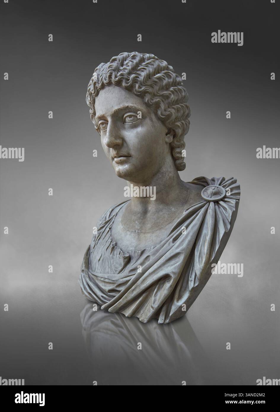 Roman portrait bust of a high born imperial Severian woman, possibly ...