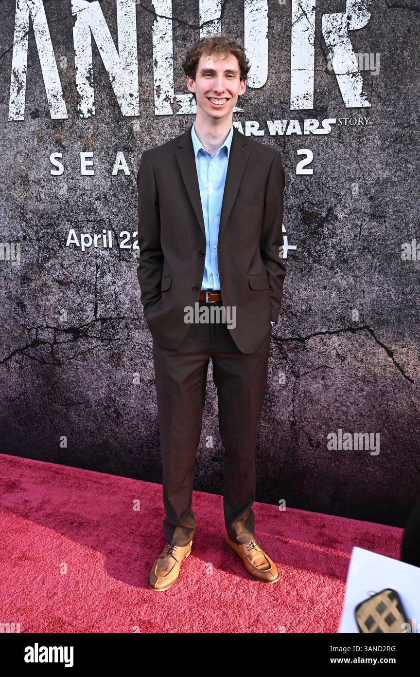 Alex Azor bei der Premiere der 2. Staffel der Disney Serie Andor im El ...