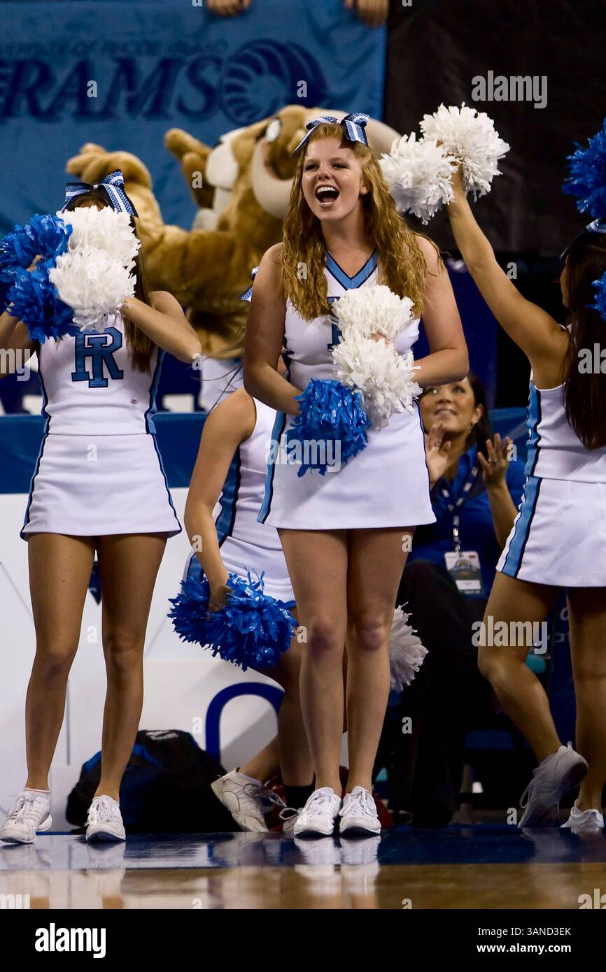 Rhode island rams cheerleaders hi-res stock photography and images - Alamy