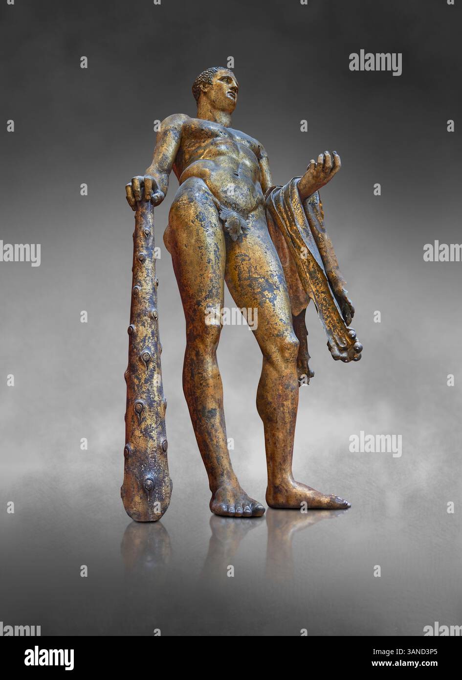Bronze sataue of hercules hi-res stock photography and images - Alamy