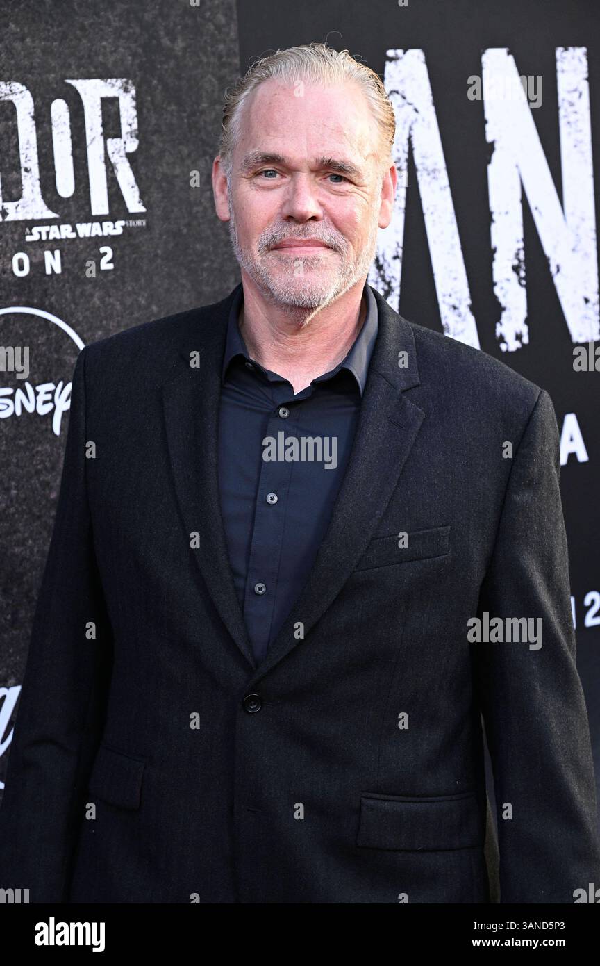 John Gilroy bei der Premiere der 2. Staffel der Disney Serie Andor im ...