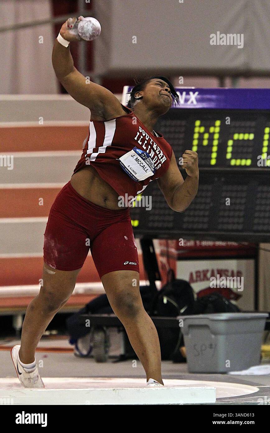 March 13, 2010: Jeneva McCall of Southern Illinois competes in the ...