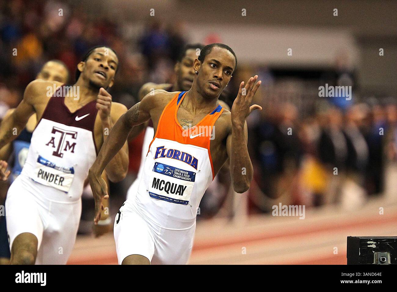 March 13, 2010: Tony McQuay of Florida ran a 45.74 to finish in third ...