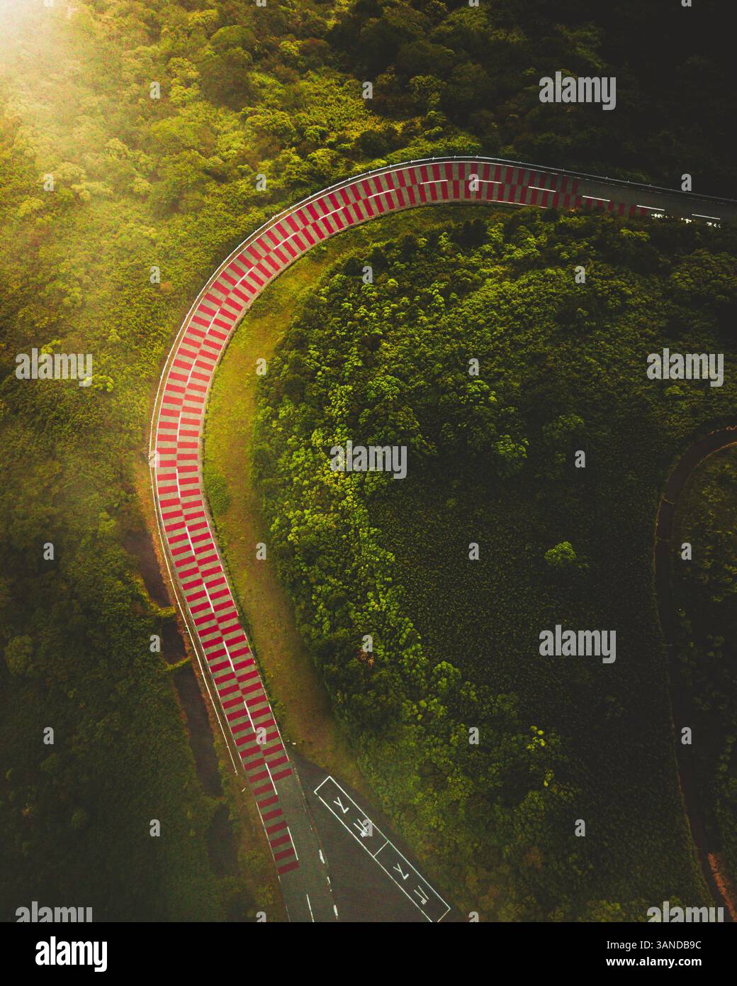 Aerial view of a Japanese road near Hakone, Japan Stock Photo - Alamy