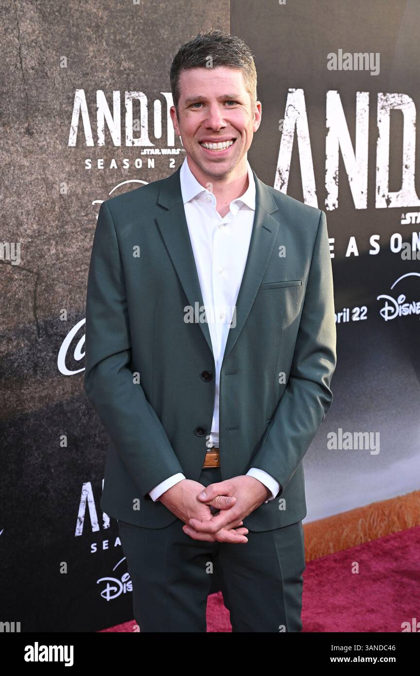 Jeremy Reitz bei der Premiere der 2. Staffel der Disney+ Serie 'Andor ...