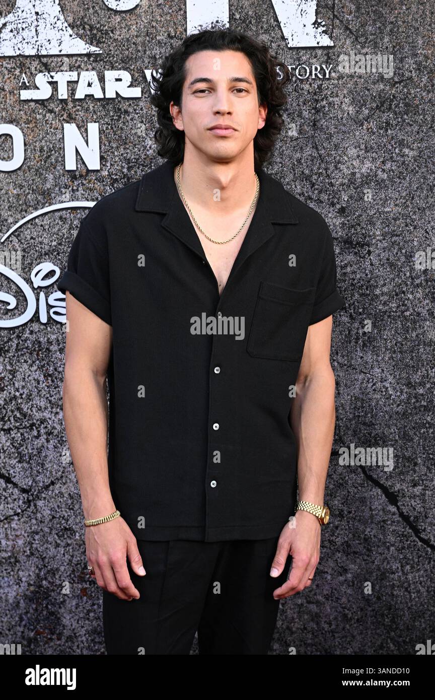 Benjamin Norris bei der Premiere der 2. Staffel der Disney+ Serie ...