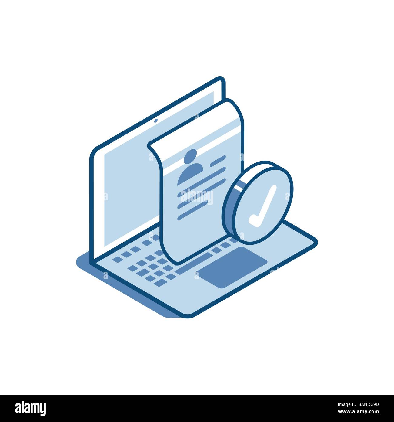Find candidate icon in Cut Out Stock Images & Pictures - Alamy