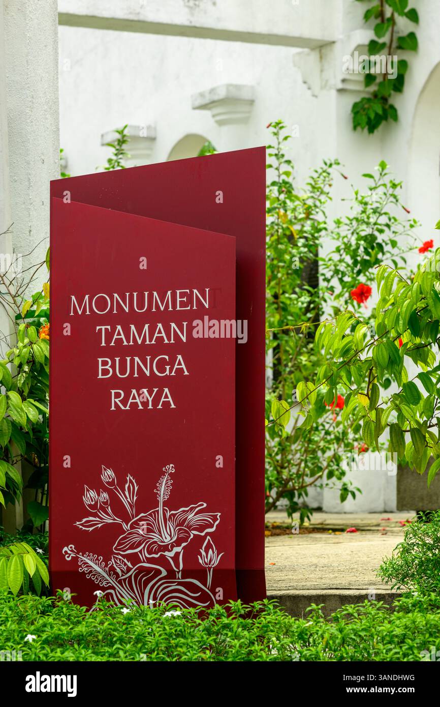 Monumen Taman Bunga Raya at Kuala Lumpur Orchid Garden, Kuala Lumpur ...