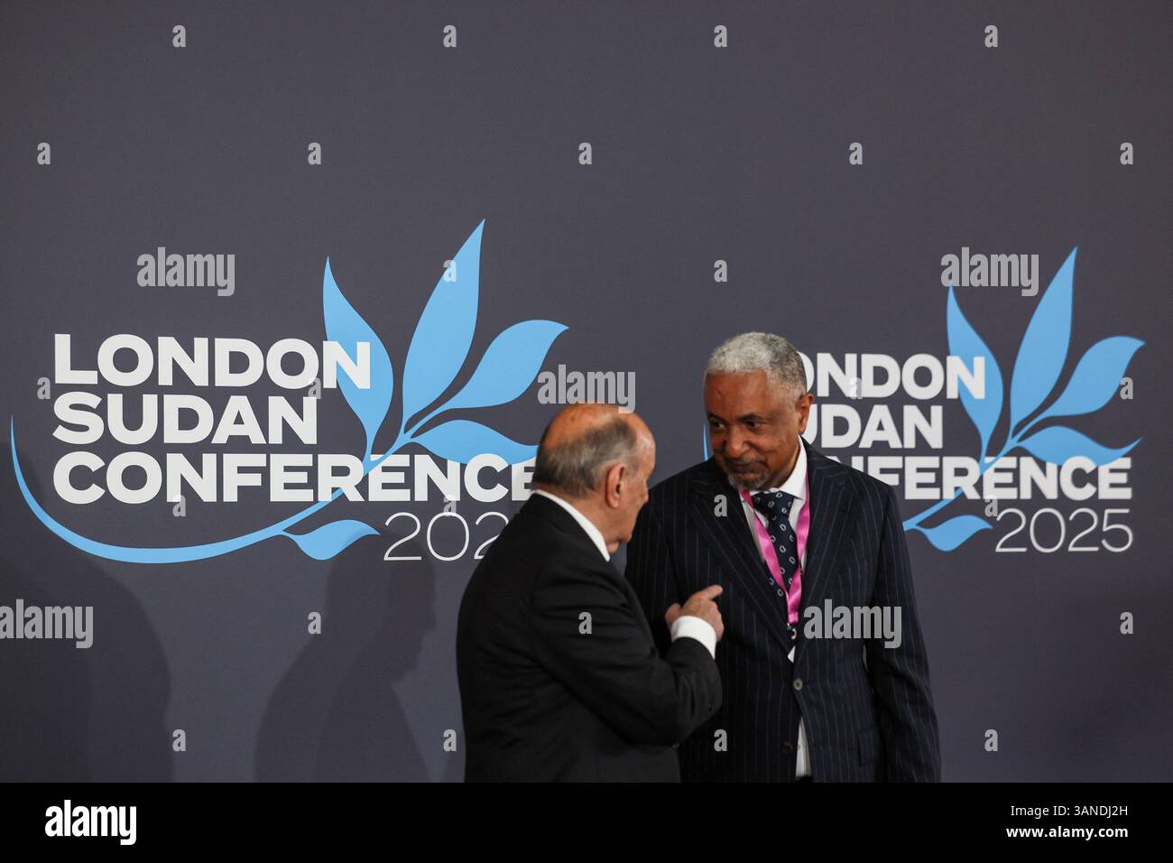 Delegates at the London Sudan Conference, at Lancaster House, in ...