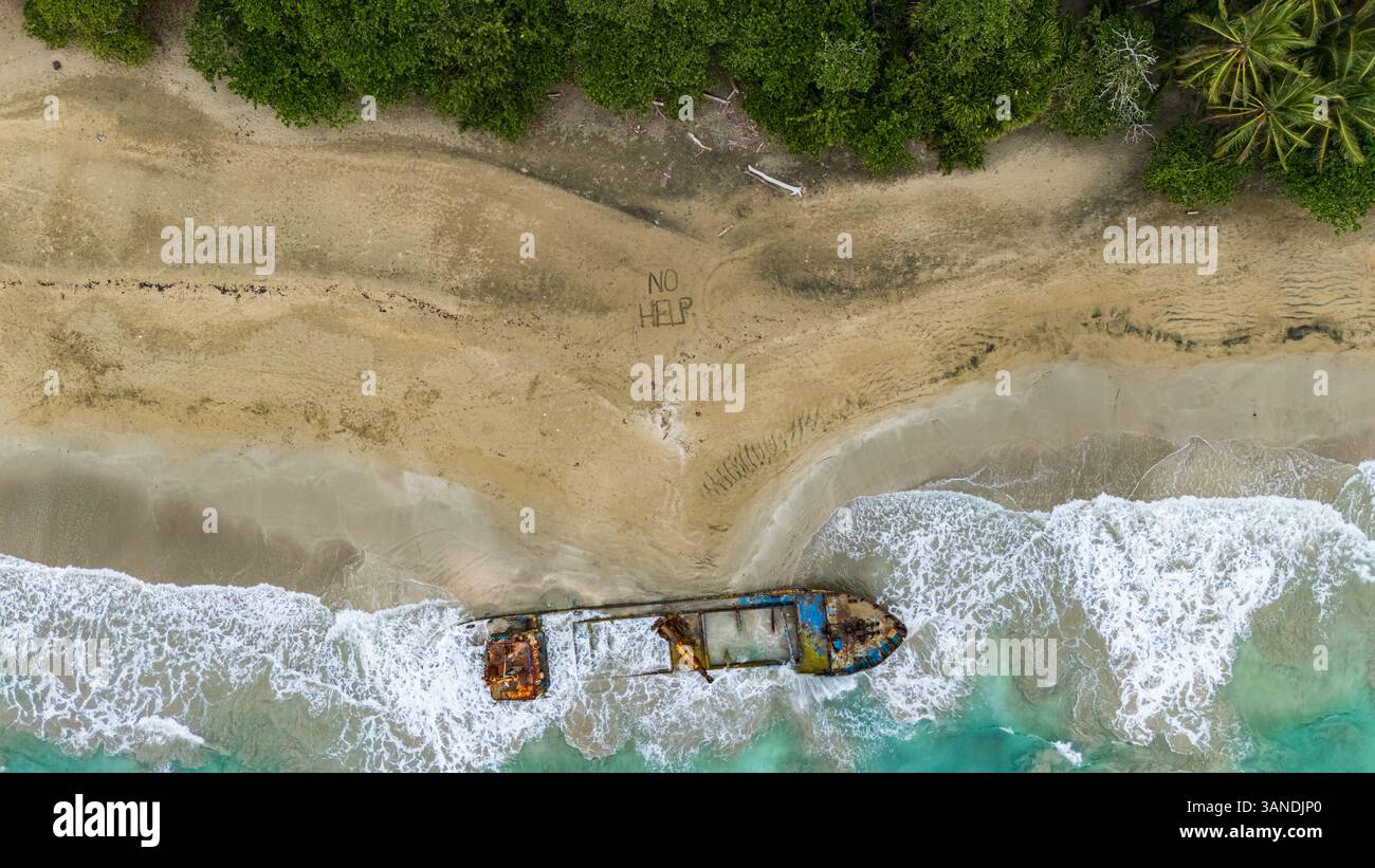 Aerial playa manzanillo costa rica hi-res stock photography and images ...