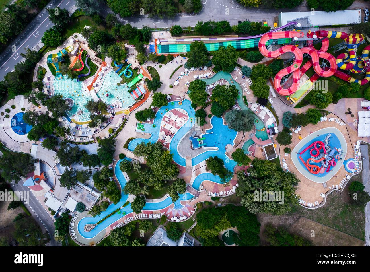 Aerial view albena resort hi-res stock photography and images - Alamy