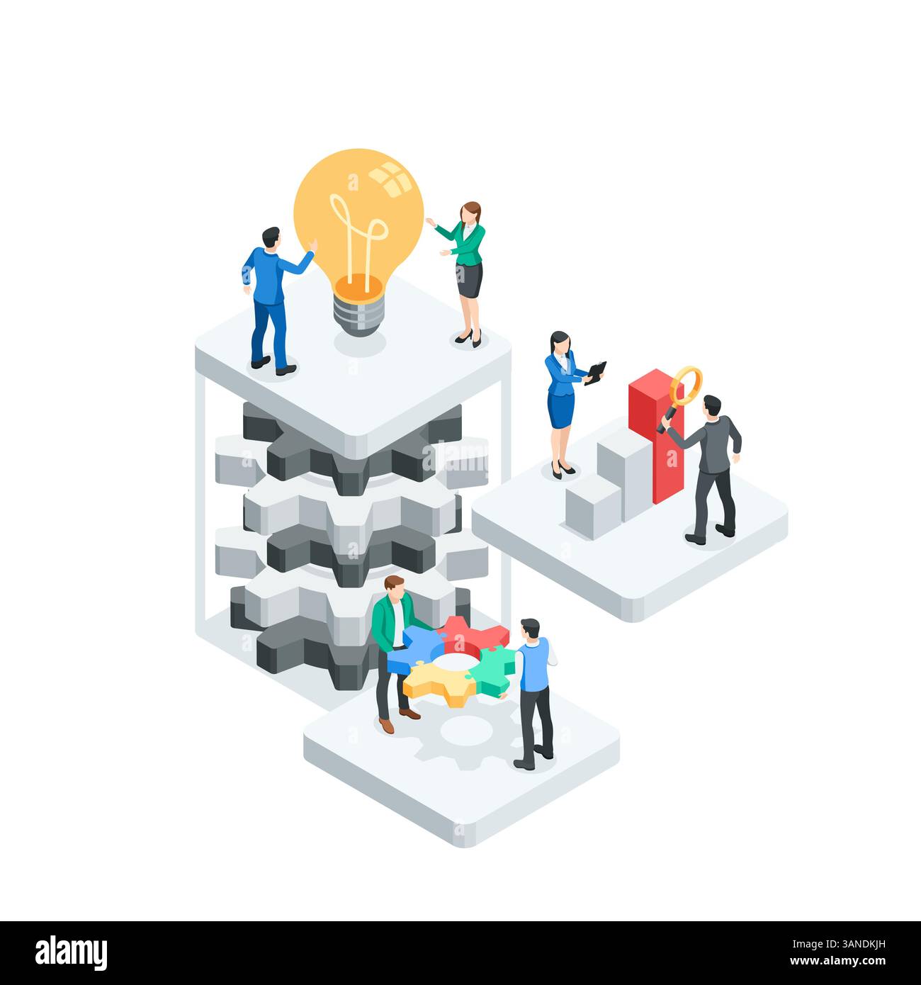 Light on the common Stock Vector Images - Alamy