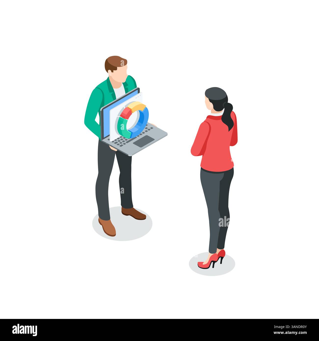 Man laptop analysis on Cut Out Stock Images & Pictures - Alamy