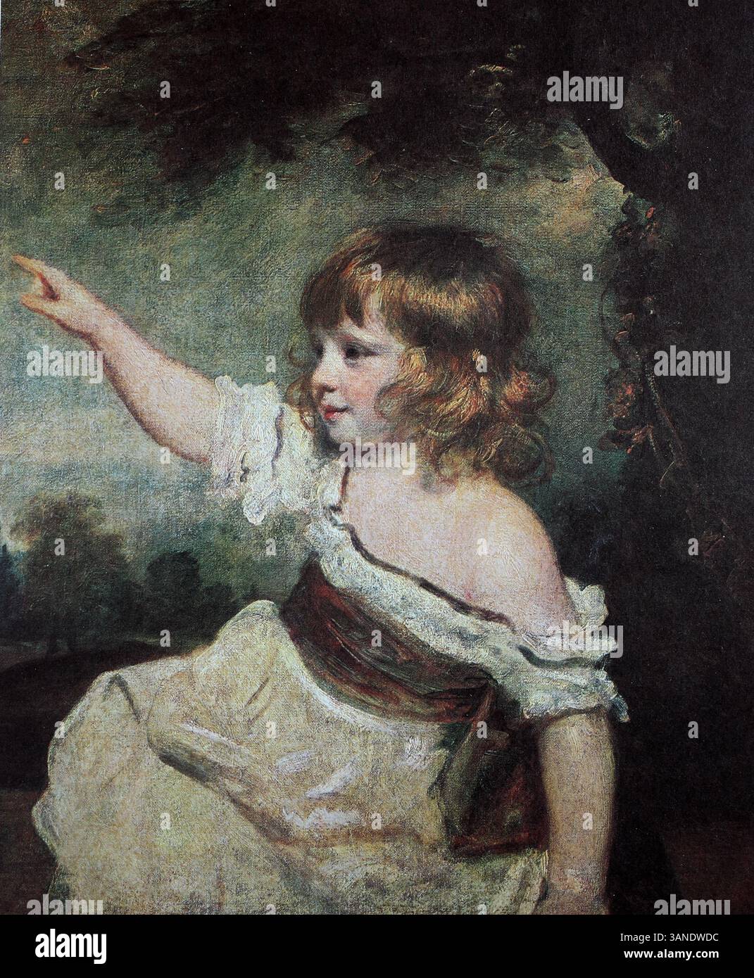 Francis George Hare as a boy, known as Master Hare, painting by Joshua ...