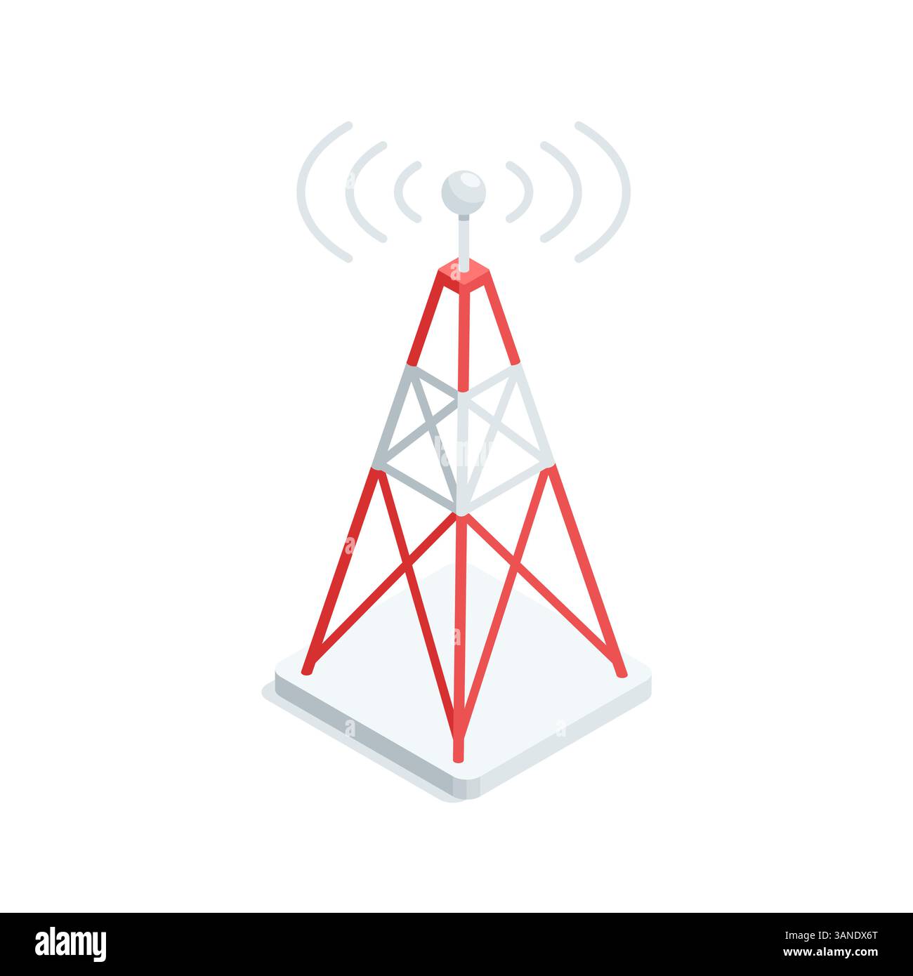 Radio broadcast system Stock Vector Images - Alamy