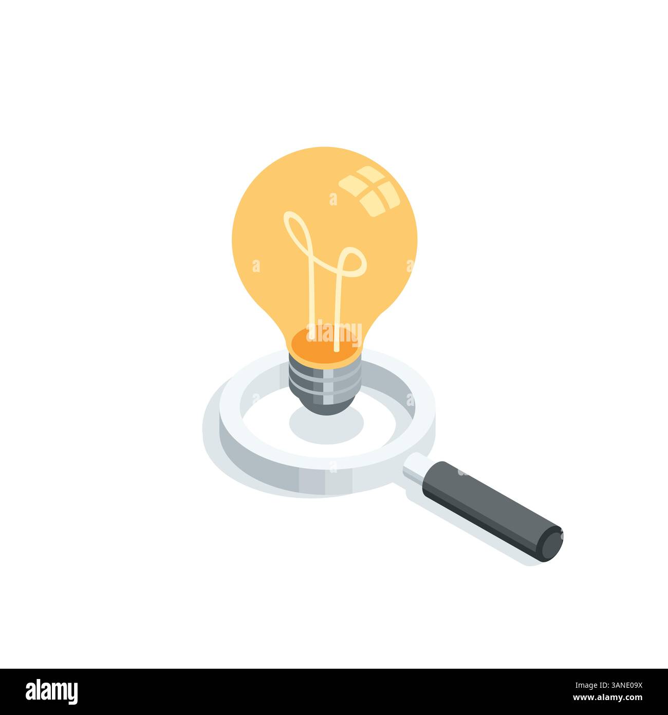 New energy lamp on Stock Vector Images - Alamy