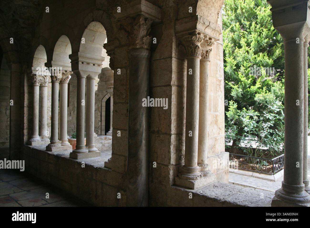 Interior of the Church of the Nativity is a basilica located in ...