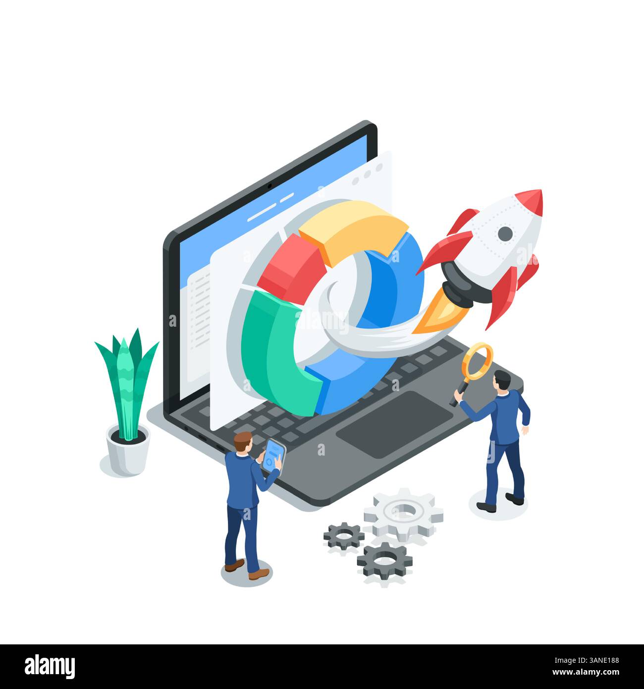 Rapid development startup Stock Vector Images - Alamy