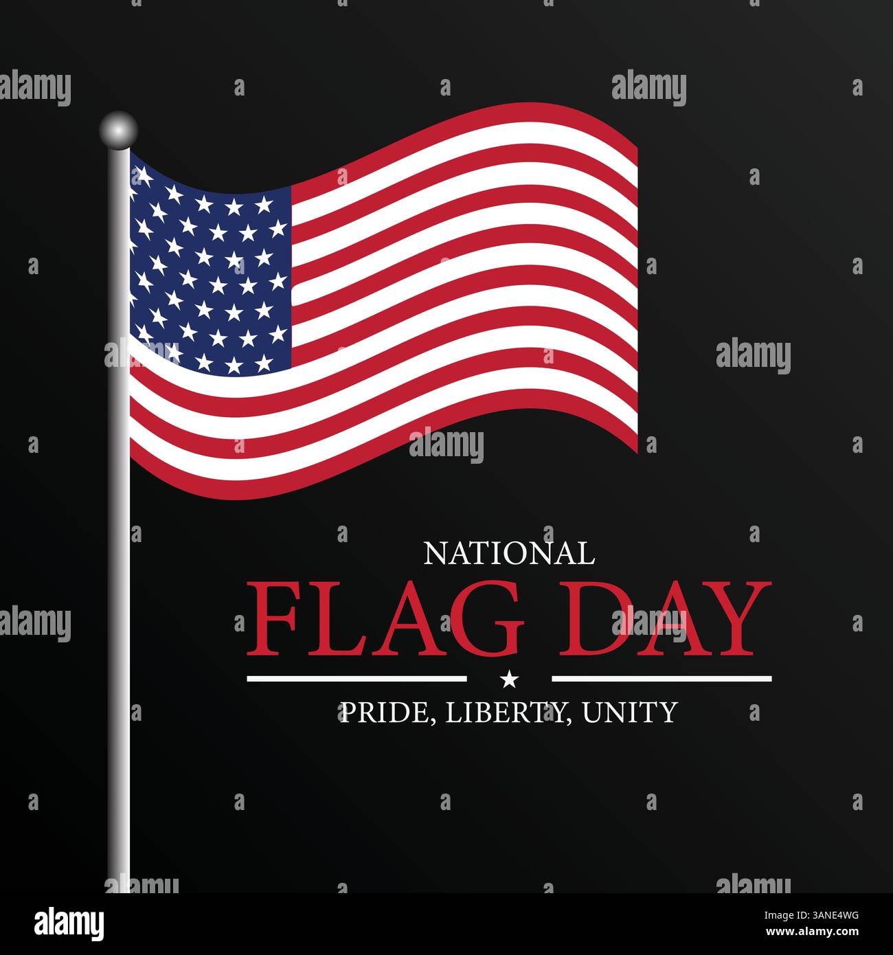 Wave those Colors Proudly Flag Day Celebrations on June 14 Stock Vector Image & Art - Alamy